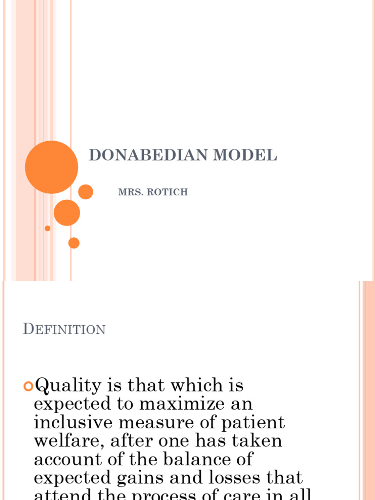Donabedian Model 2022 | PDF | Patient | Emergency Department