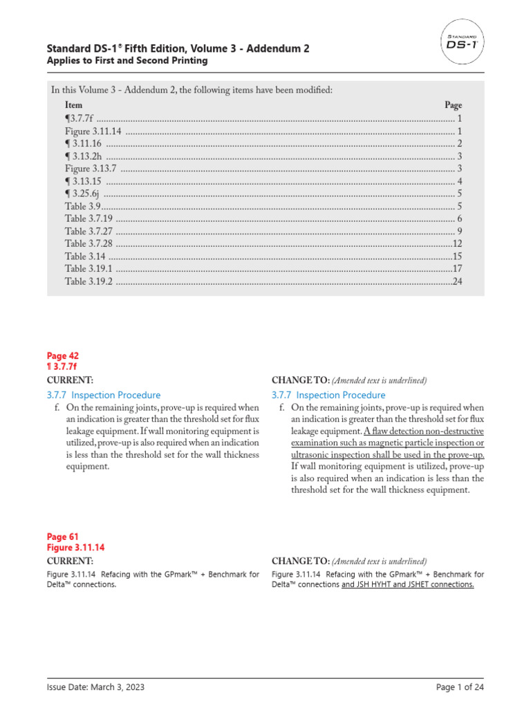 Volume 3 Addendum 2 - 03-MAR-2023 | PDF | Engineering Tolerance ... Volume 3 Addendum 2 - 03-MAR-2023 | PDF | Engineering Tolerance ...
