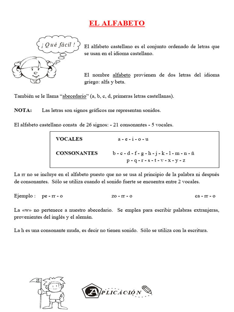 El Alfabeto | PDF | Alfabeto | Notación