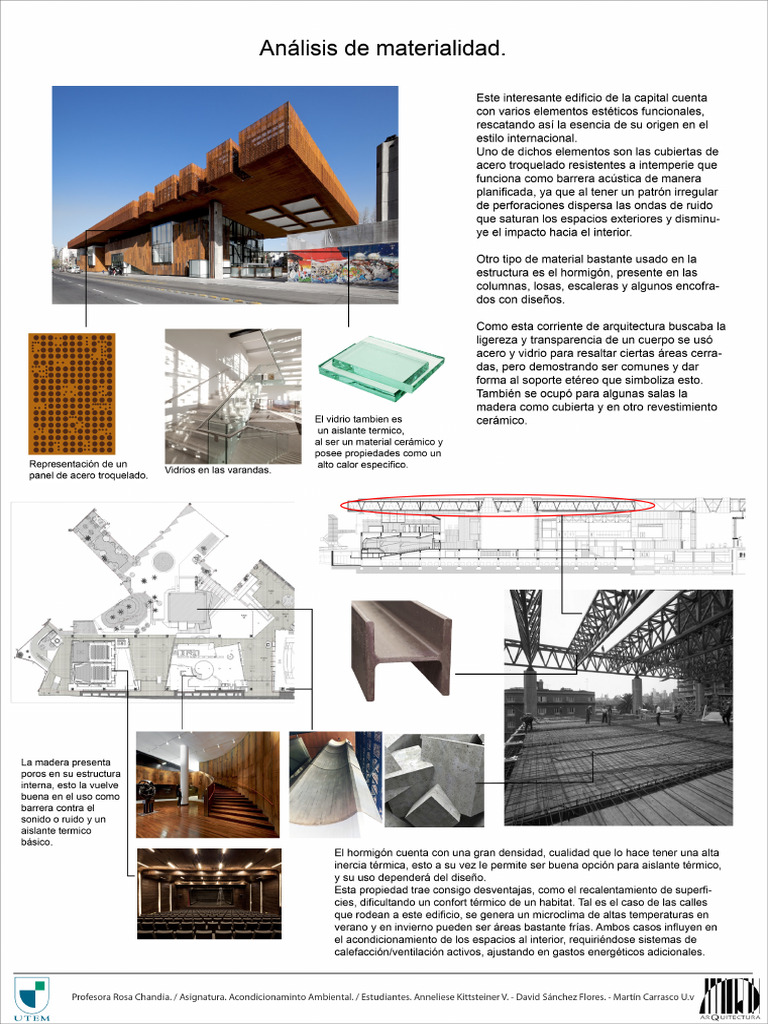 Lamina 2. Materialidad | PDF