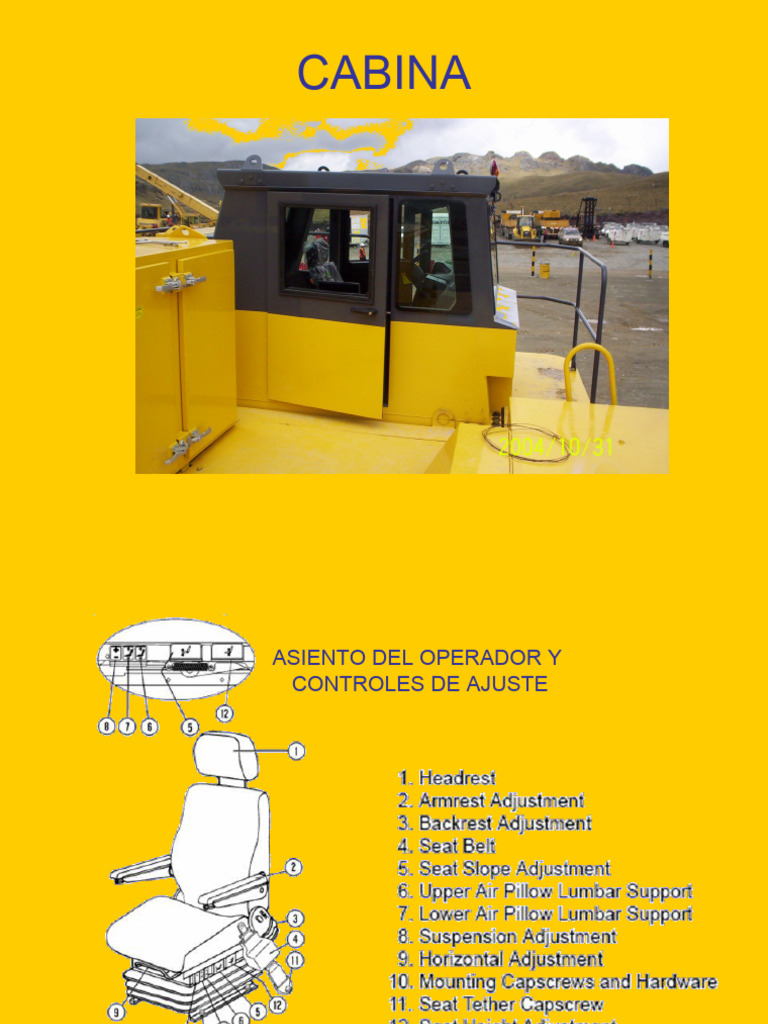 Cabina Camion 730e & 830e | PDF