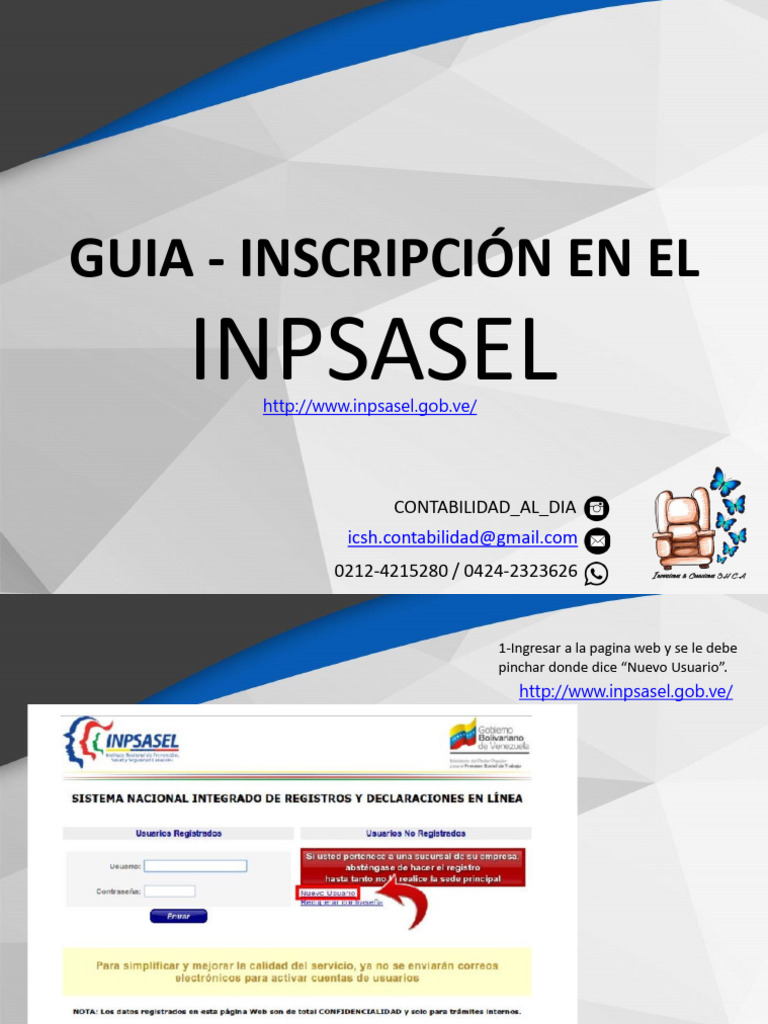 Inpsasel Inscripcion | PDF | Negocios