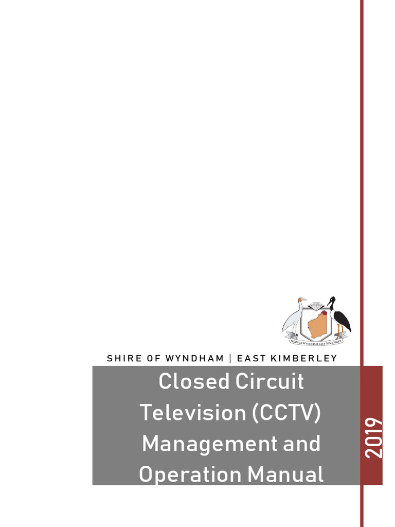 CP ICT-3182 Closed Circuit Television CCTV Management and Operation ...