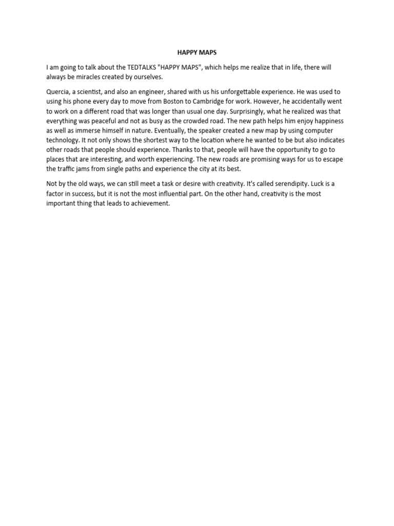 Happy Maps | PDF