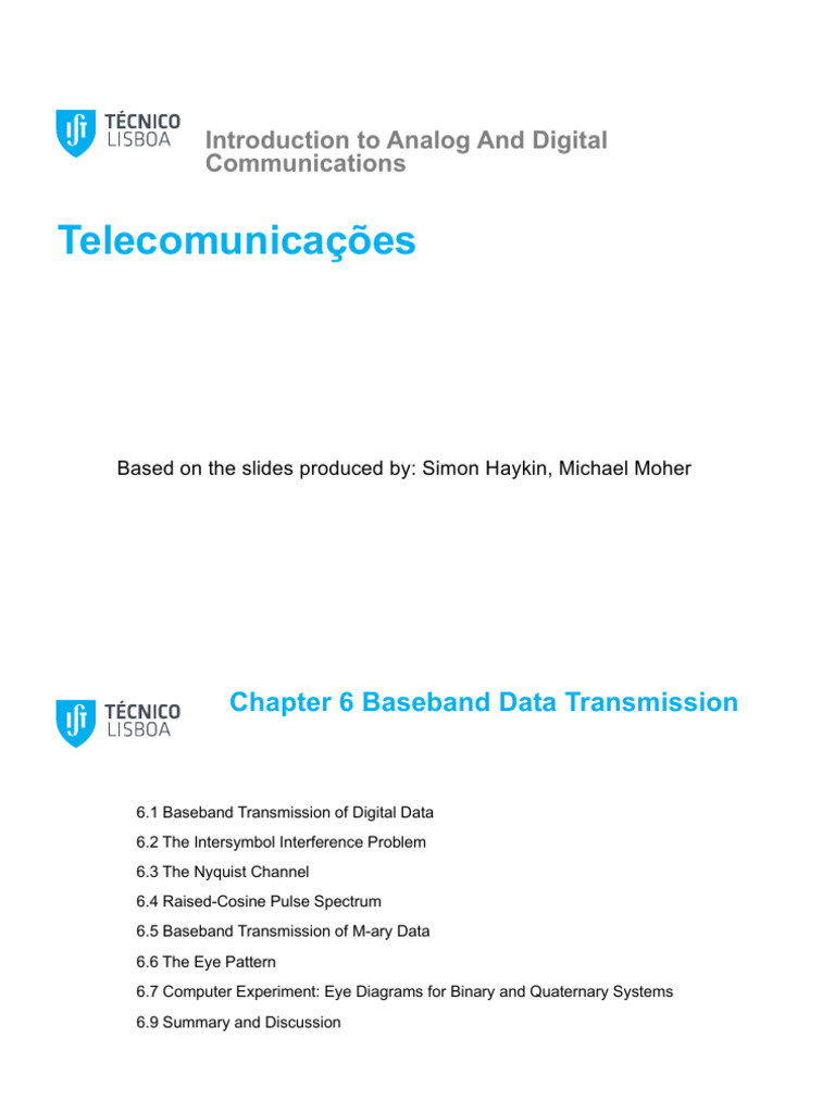 Baseband Data Transmission Overview | PDF | Modulation | Bandwidth ...