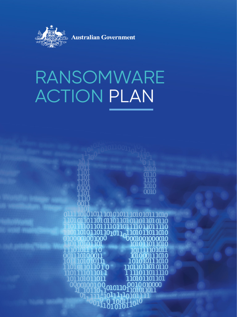 Ransomware Action Plan | PDF | Cybercrime | Ransomware
