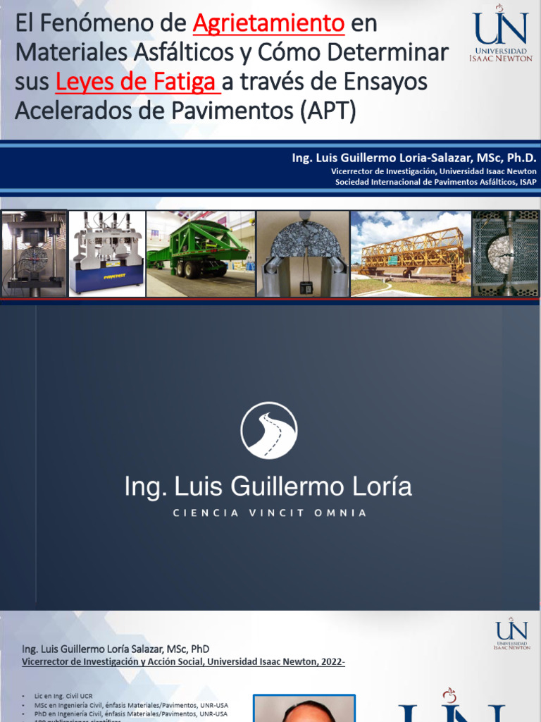 Fenomeno y Calibracion de Modelos de Fatiga A Traves de APT - Luis G ...