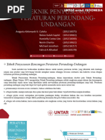Begini Penulisan Pasal Undang-Undang Yang Benar | PDF