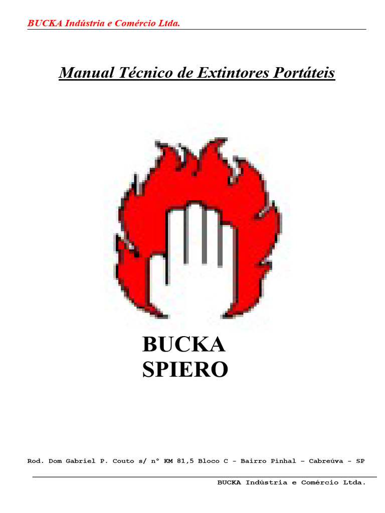 Manual T ®cnico de Extintores Portateis | PDF | Dióxido de carbono | Incêndios