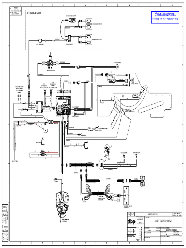 Diagrama Elétrico Versa 2020 - C1-3782-A | PDF
