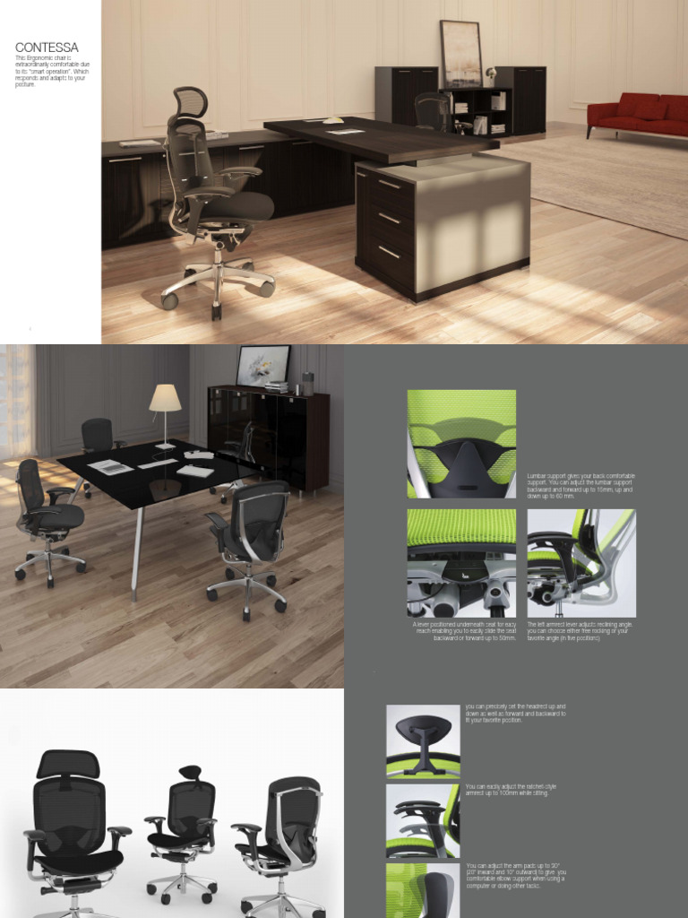 Contessa Chair Adjustment Guide | PDF