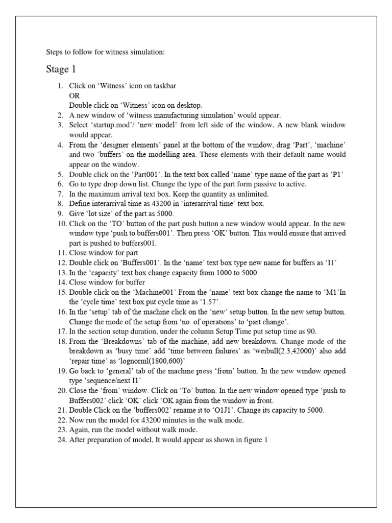 Steps For One Machine | PDF | Button (Computing) | Graphical User ...