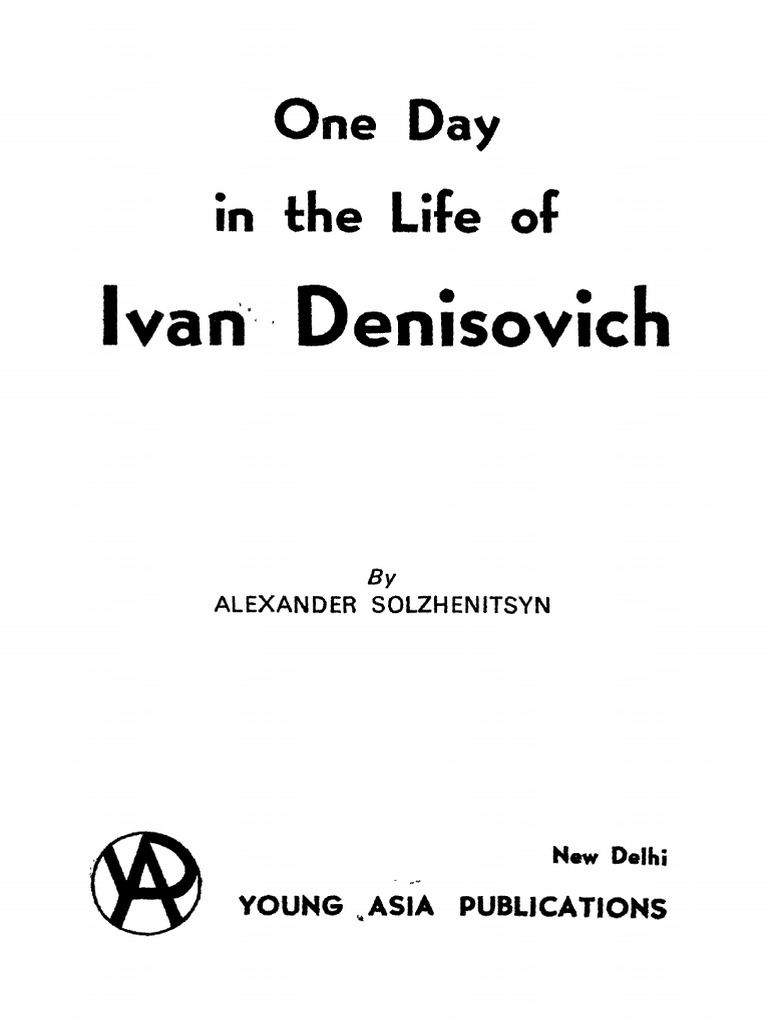 One Day in The Life of Ivan Denisovich | PDF