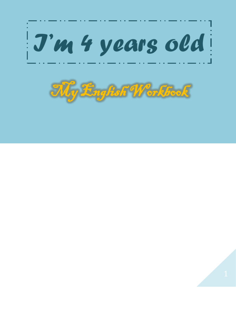 My English Workbook No.2 | PDF