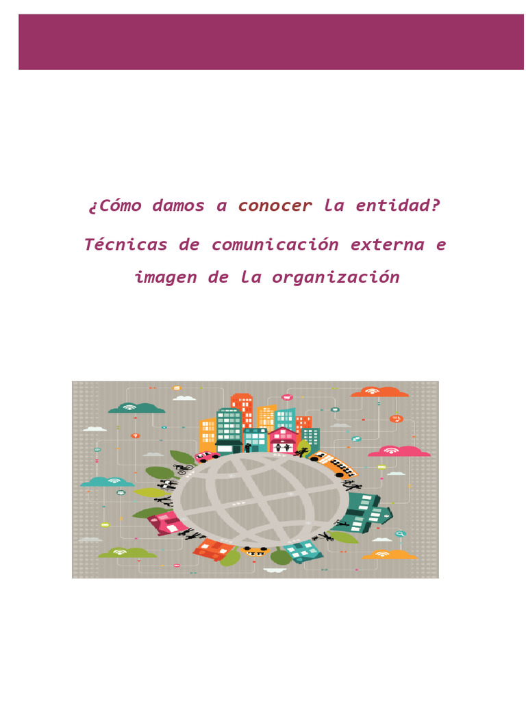Guia Técnicas de Comunicacion Externa e Interna | Descargar gratis PDF | Comunicación | Marketing