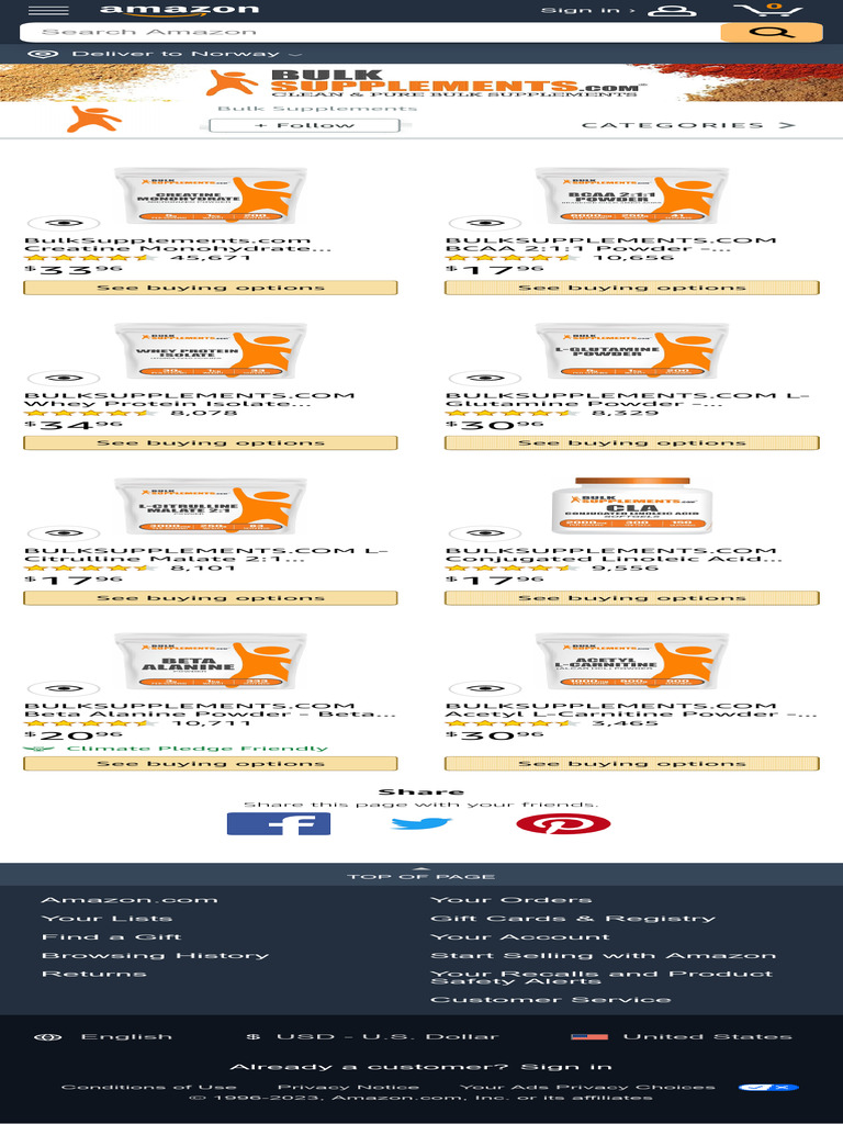 Bulk Supplements | PDF