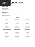 Conjugação Do Verbo Andar | PDF | Tempo gramatical | Relações sintáticas