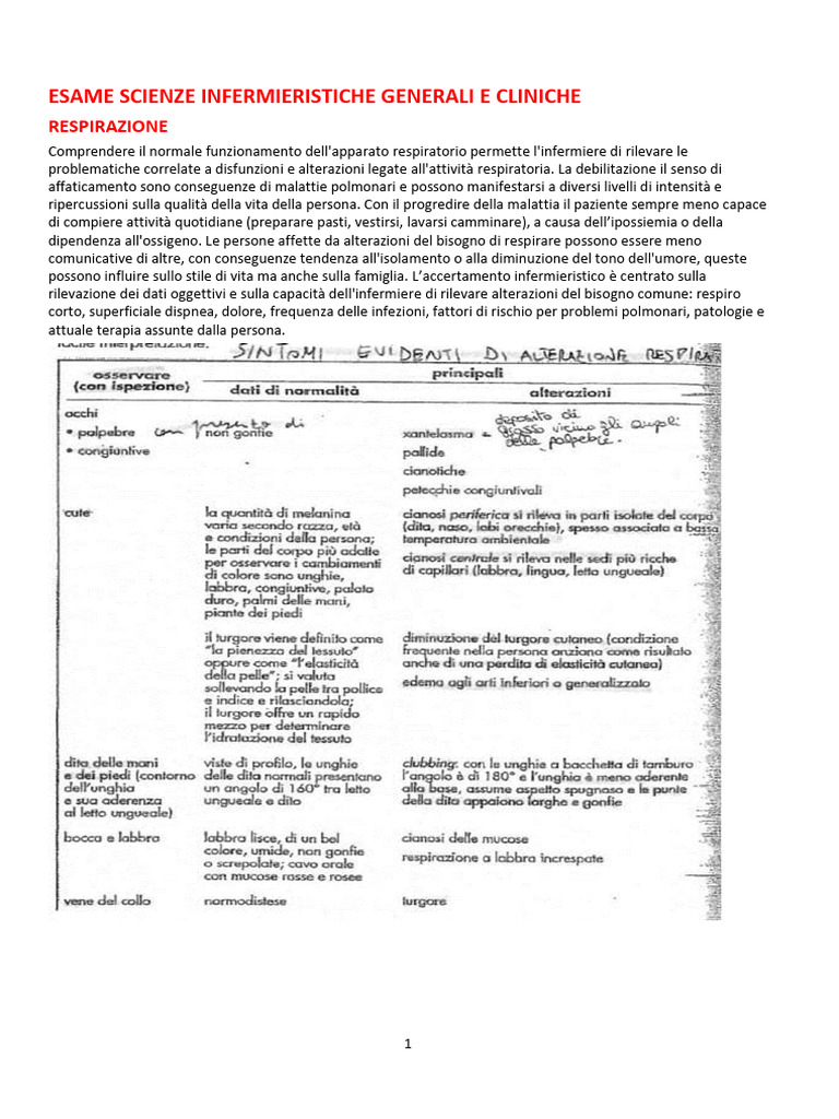 Esame Inf Gen e Clinica | PDF