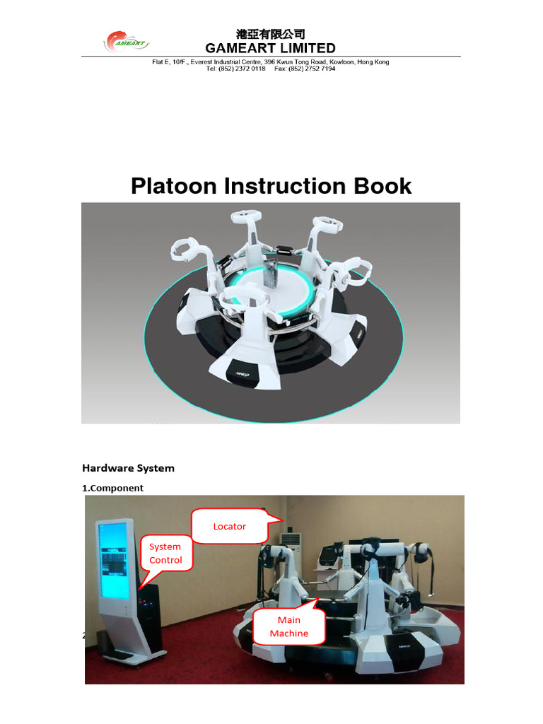 PLATOON Installation Instruction Book | PDF