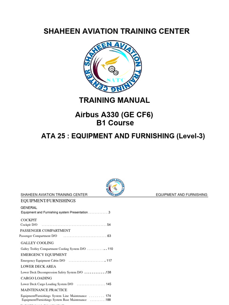 25 Equipment Furnishings | PDF