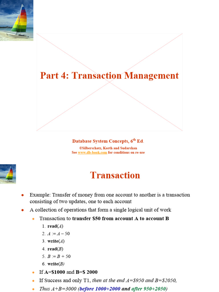 Transaction Management | PDF