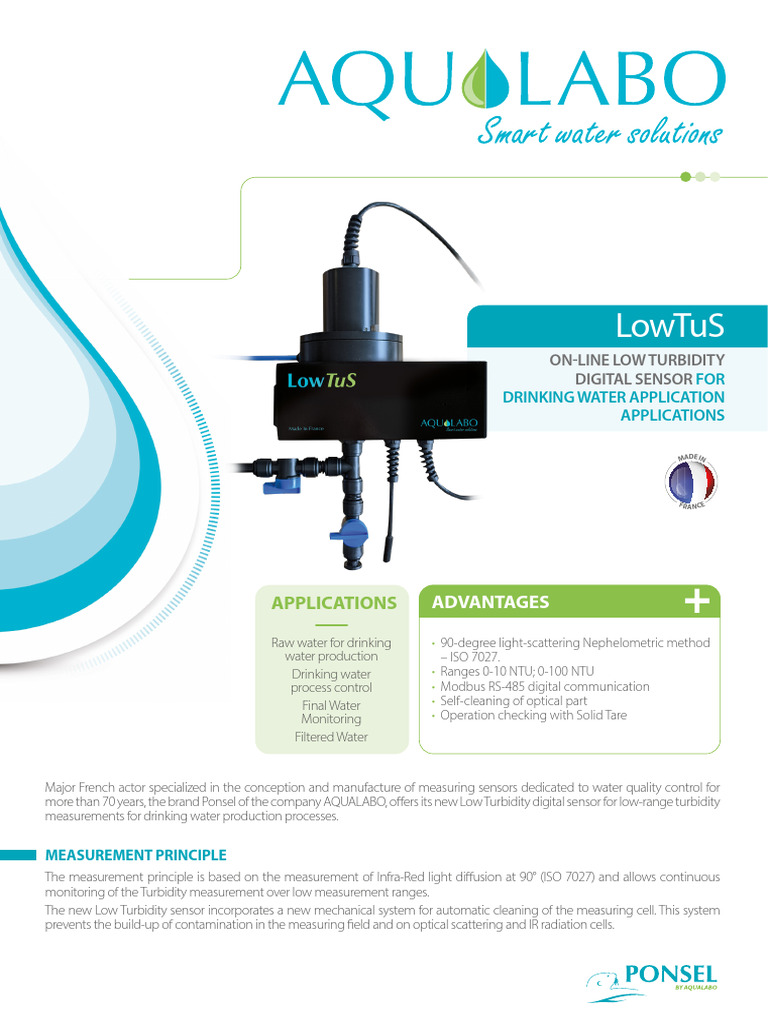 Datasheet LowTuS Sensor | PDF | Electronics | Electrical Engineering