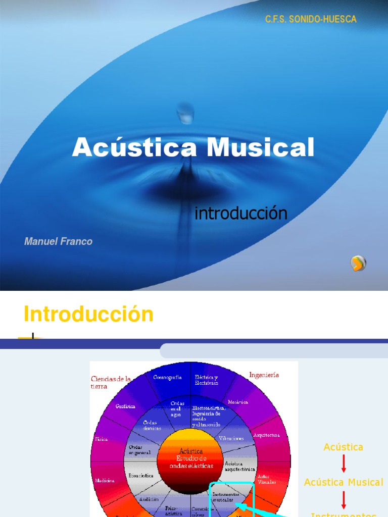 Acustica Musical | PDF | Sonido | Armónico