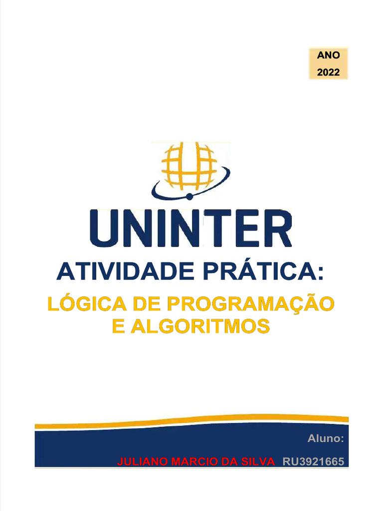 Trabalho Uninter | PDF