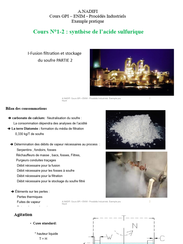 Fusion Filtration Cours 1-2 | PDF | Soupape | Pompe