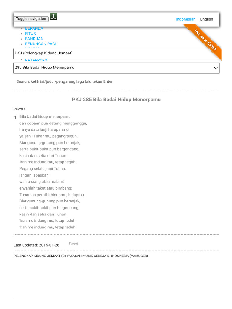 Janji Tuhan di Tengah Badai | PDF