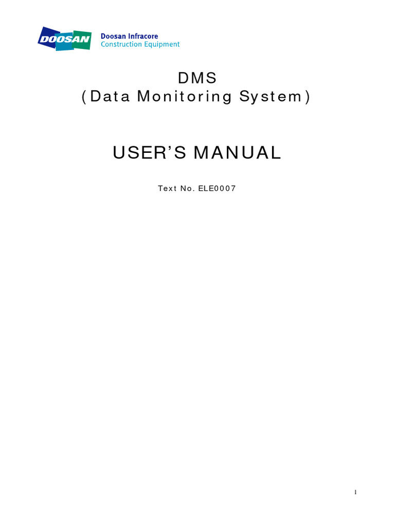 ELE0007 DX Diagnostic Tool DMS | PDF | Throttle | Switch