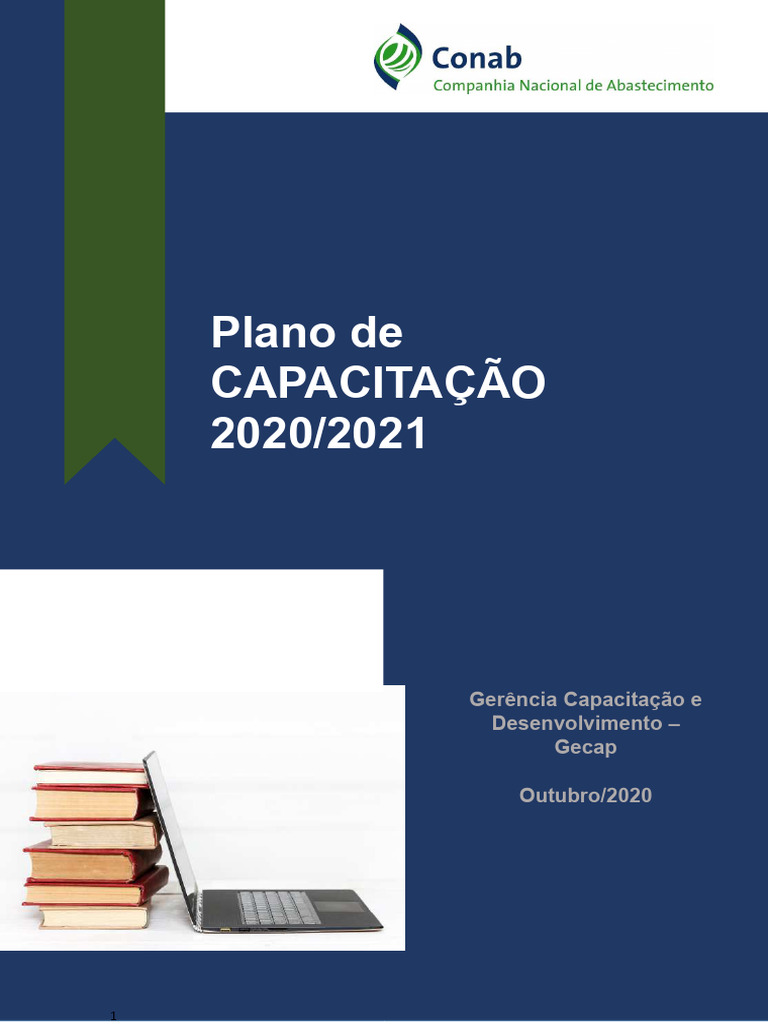 Plano de Capacitacao 2020 2021 | Download grátis PDF | Desenvolvimento ...