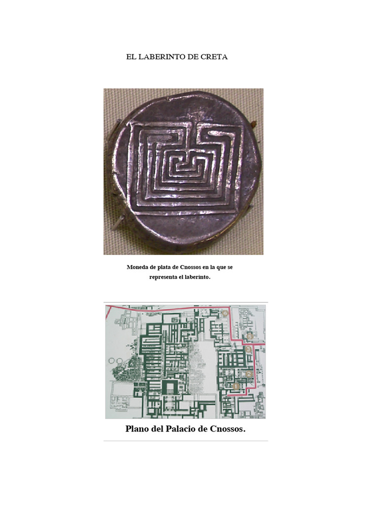 J. L. Borges. El Laberinto (De Creta) | PDF