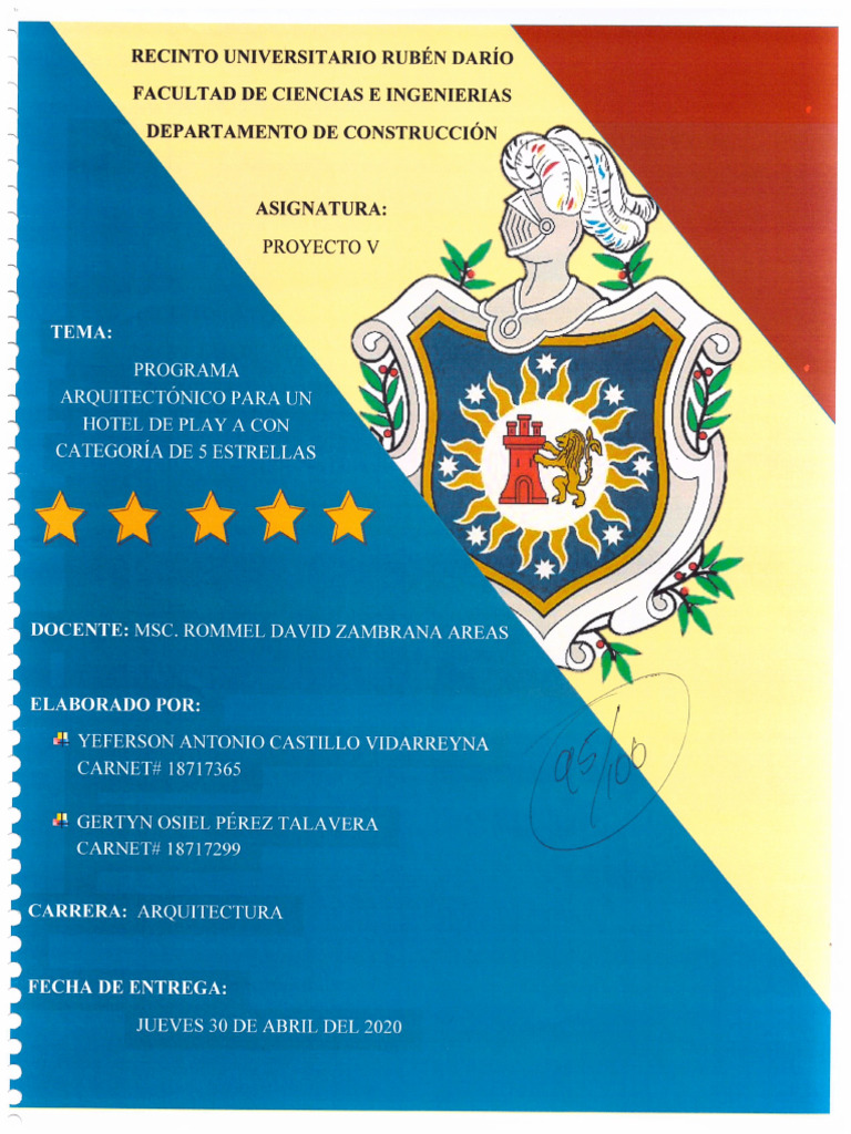 Eje Programa Arq | PDF