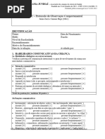 Anamnese TEA | PDF | Espectro do autismo | Família