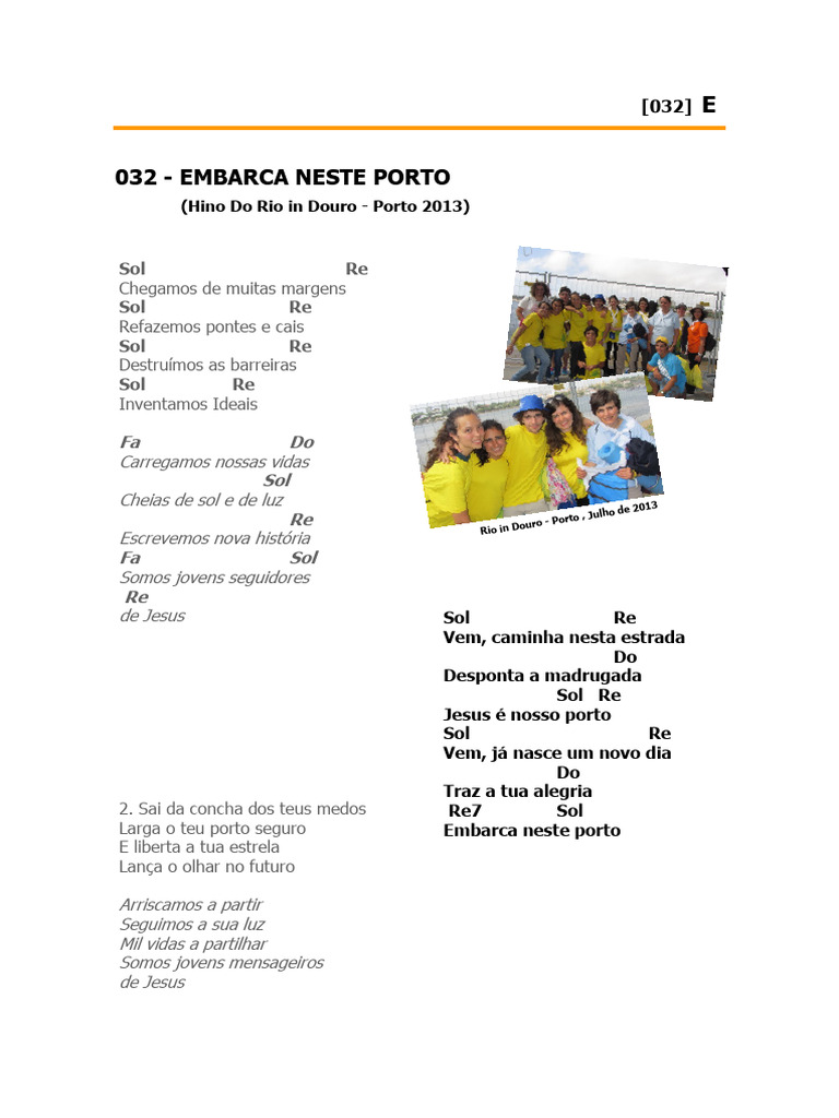 Embarca Neste Porto | PDF