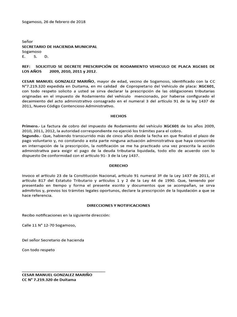 Prescripcion Industria y Comercio | PDF | Estatuto de limitaciones | Gobierno