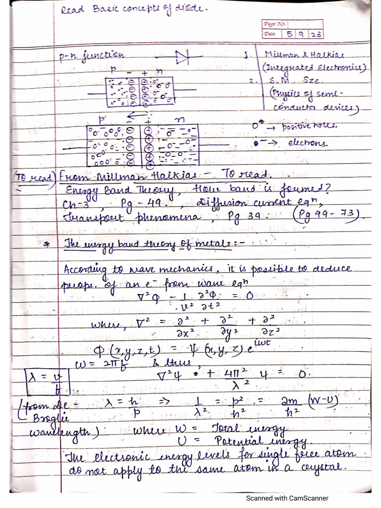 Electronics - Notes | PDF