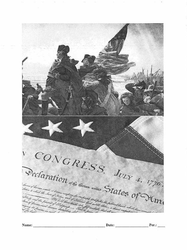 American Revolution Complete Unit | PDF