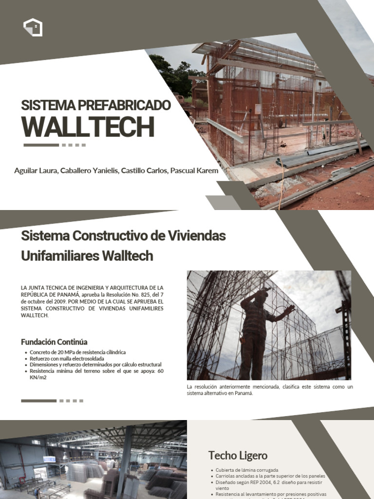 Sistema Walltech | PDF | Uso eficiente de energía | edificio