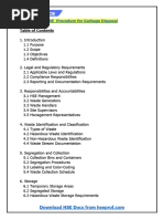Waste Disposal Log Sheet | PDF | Home & Garden