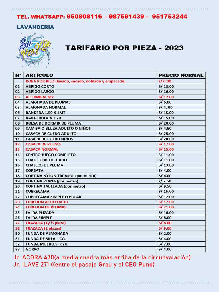 Proforma Tiendas 2023-4 | PDF | Arte