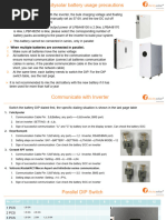 Solaxmax Error Codes | PDF | Power Inverter | Mains Electricity