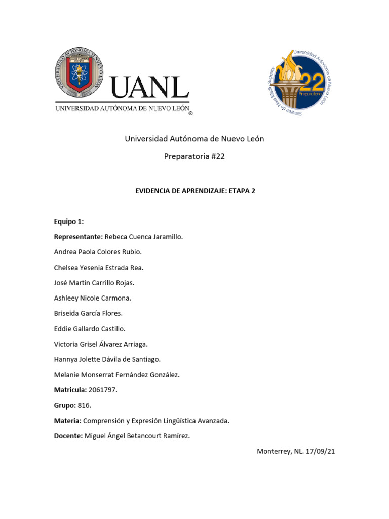 Equipo-1 EV2 CyELA | PDF