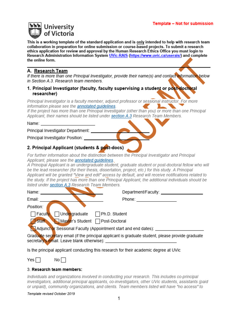Hre Example Rais Standard Application Form | PDF | Career & Growth