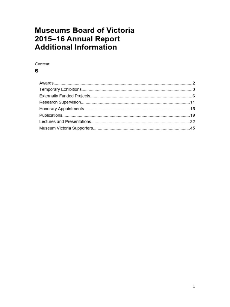 Additional Information 2015-2016 | PDF