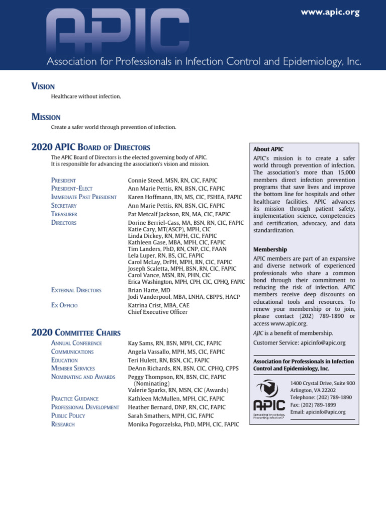 APIC-Masthead Ymic | PDF