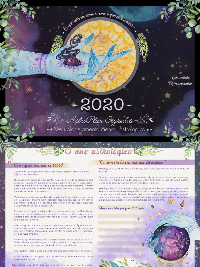 Astro Plan 2020 | PDF