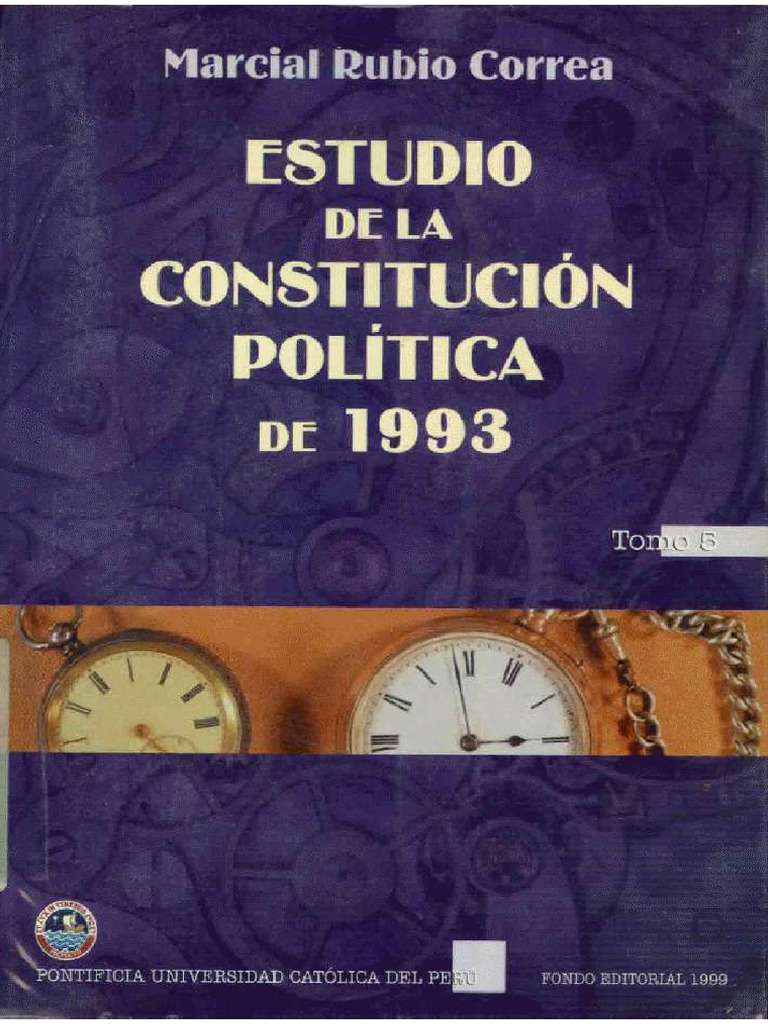 Estudio de La Consti Del 93 1-5 | PDF | Judicaturas | Juez