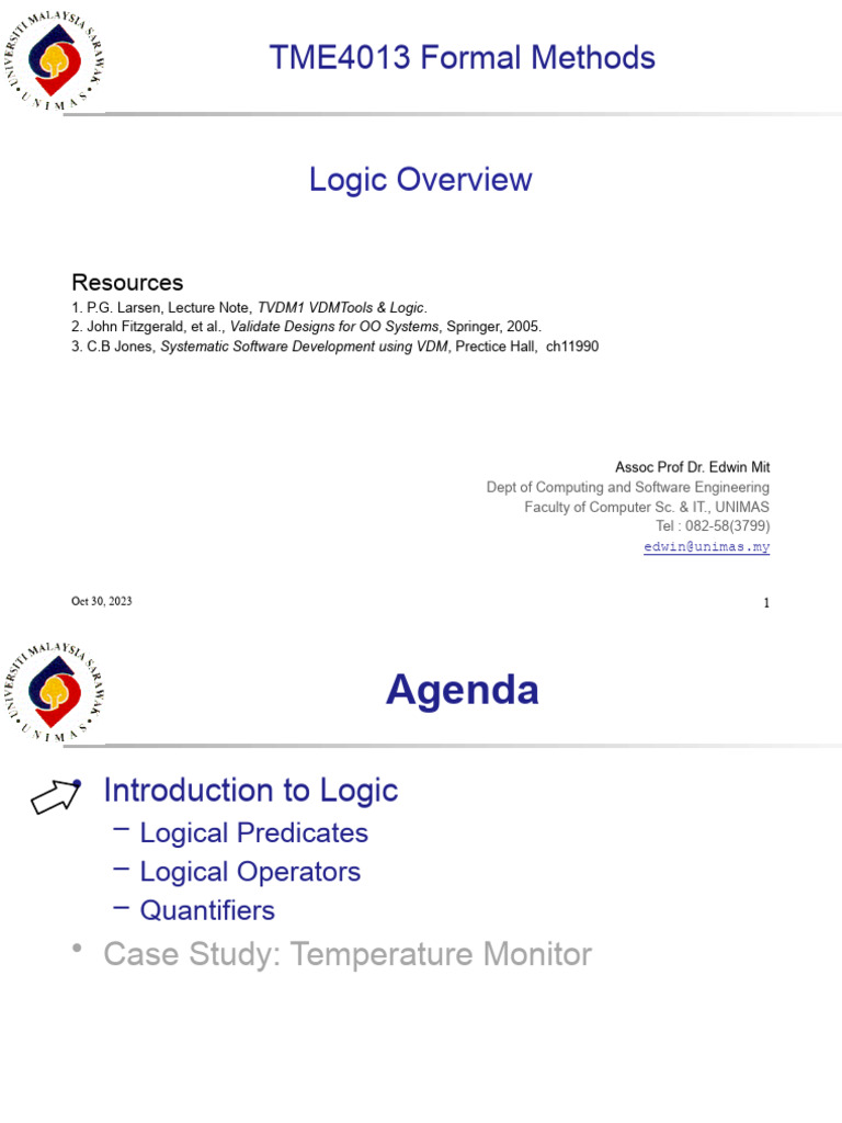 L03 Logic Overview-Q | PDF | Logic | Proposition